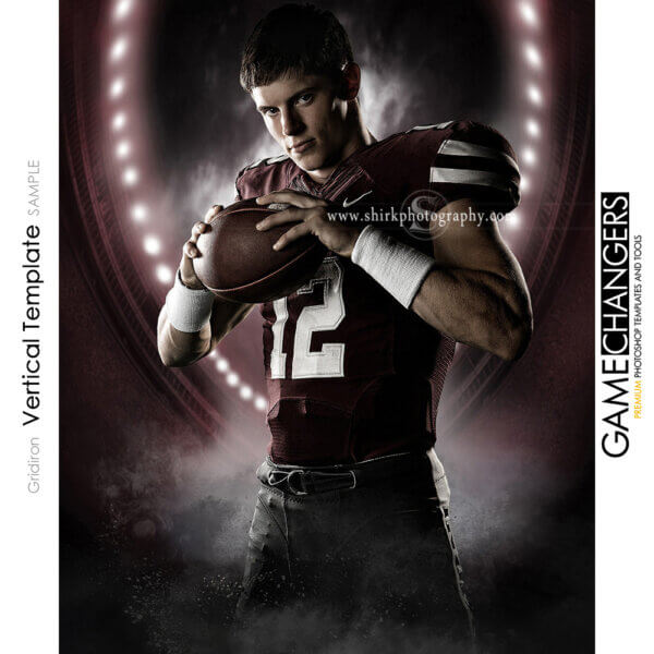 Gridiron Photoshop Template + Tutorial ⋆ Game Changers by Shirk ...