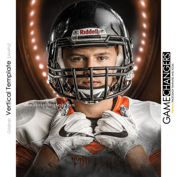 Gridiron Photoshop Template + Tutorial ⋆ Game Changers by Shirk ...
