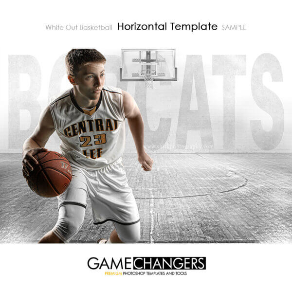 White Out Basketball Photoshop Templates + Tutorial ⋆ Game Changers by ...