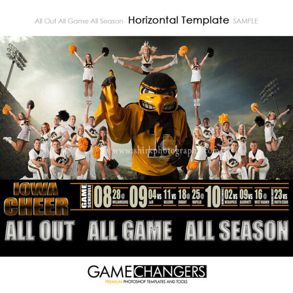 All Out All Game All Season Photoshop Templates + Tutorial ⋆ Game ...
