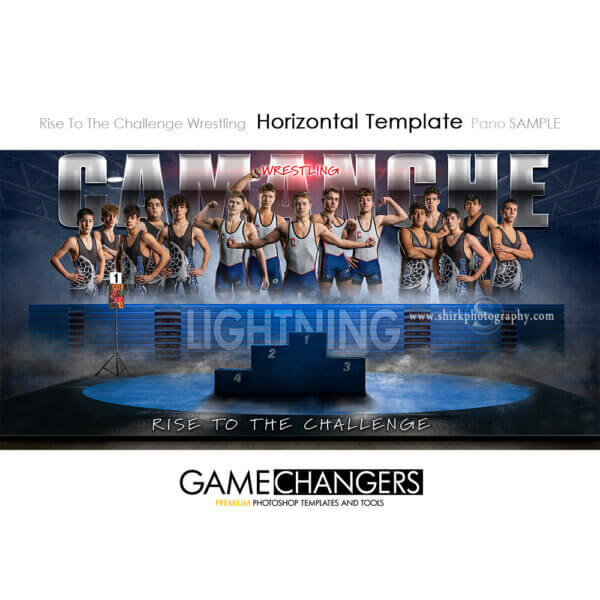 Rise To The Challenge Wrestling Photoshop Templates + Tutorials ⋆ Game ...