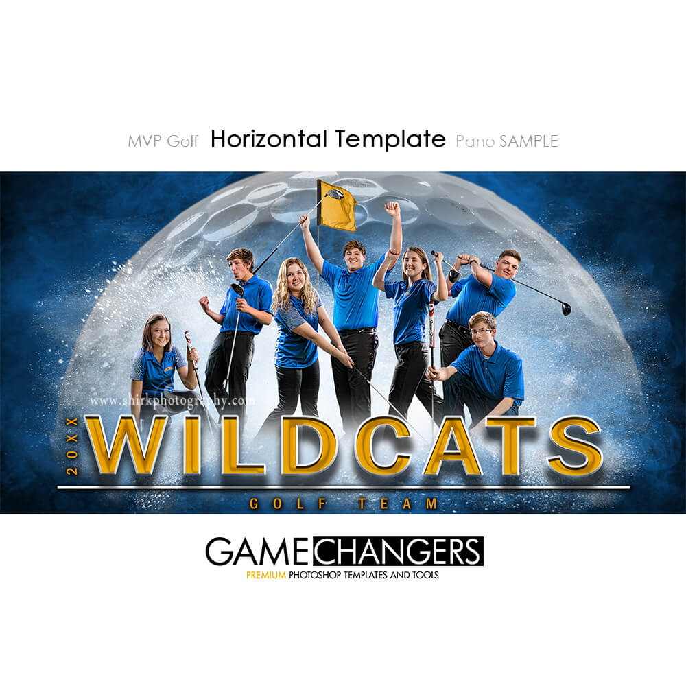MVP Golf Photoshop Template + Tutorial ⋆ Game Changers by Shirk ...