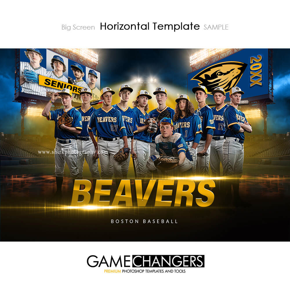 Big Screen Photoshop Templates + Tutorials ⋆ Game Changers by Shirk ...