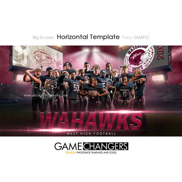 Big Screen Photoshop Templates + Tutorials ⋆ Game Changers by Shirk ...