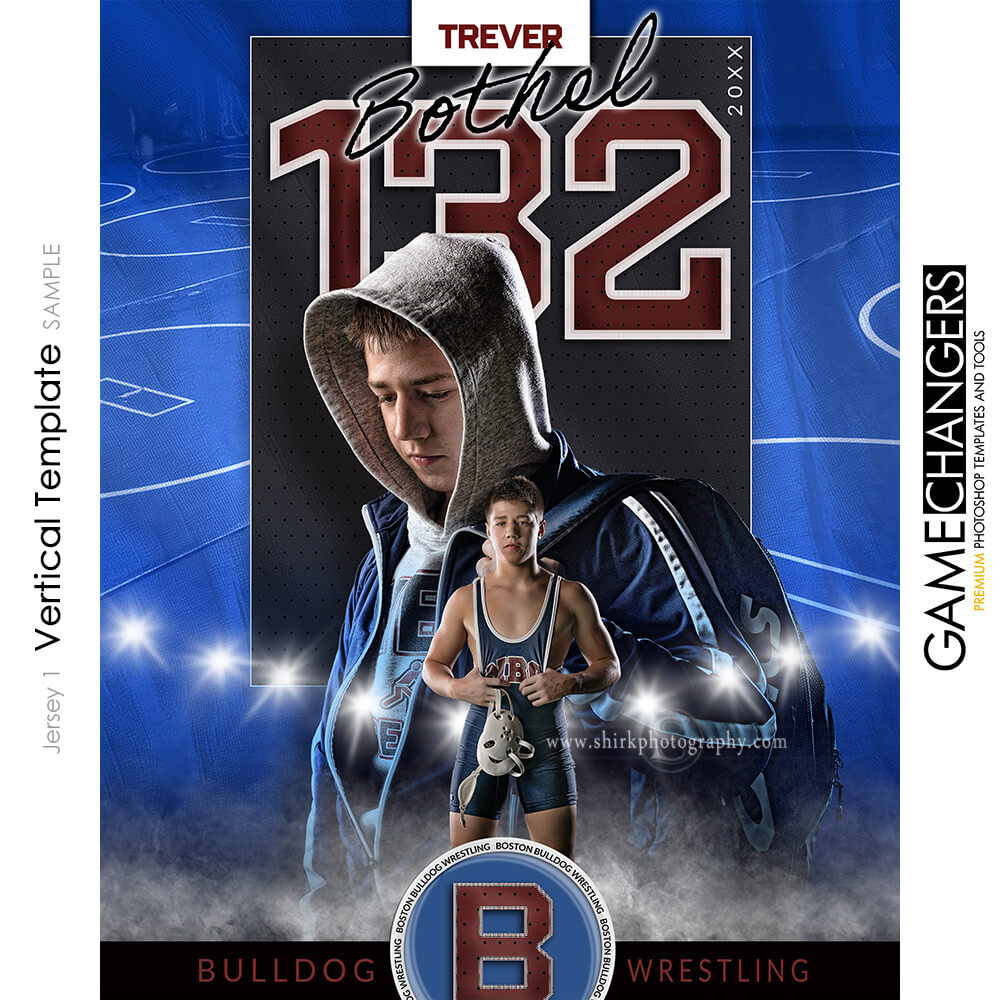 Jersey 1 Basketball Wrestling Hockey Swimming Photoshop Templates ...