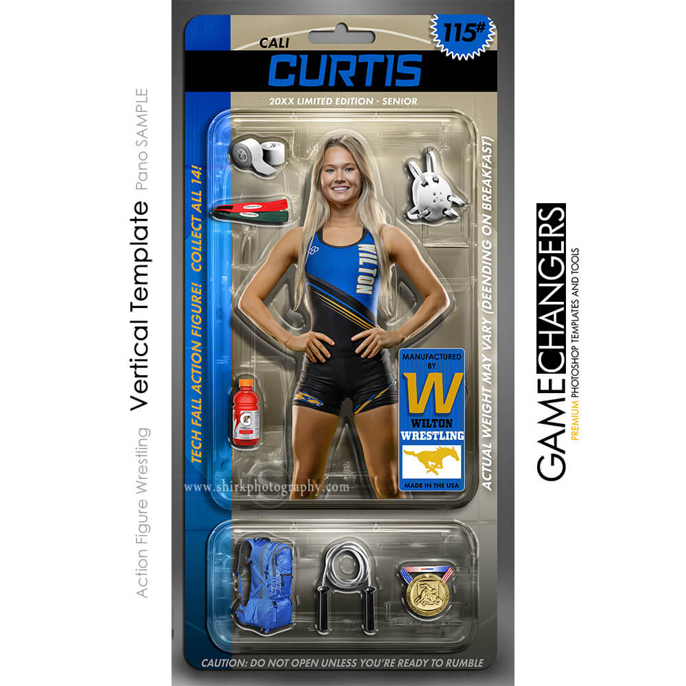 Action Figure Wrestling Photoshop Templates + Tutorials ⋆ Game Changers ...