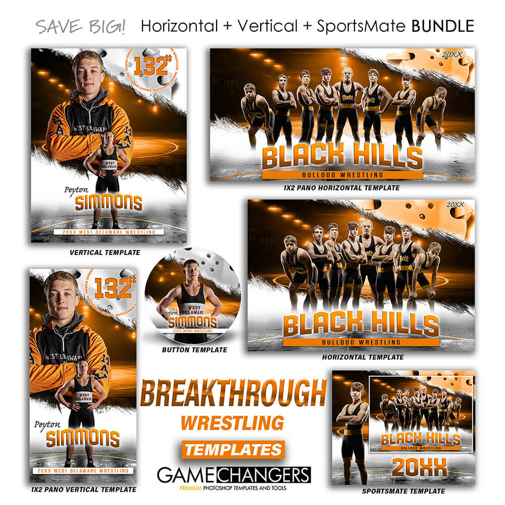 Breakthrough Wrestling Photoshop Templates + Tutorials ⋆ Game Changers ...